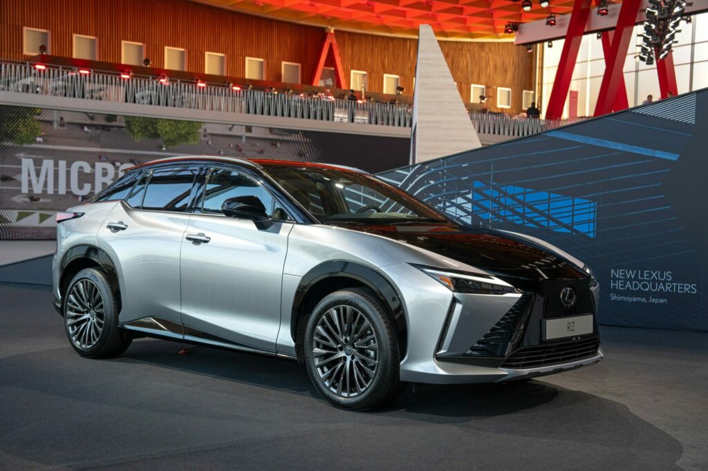 2026 Lexus RZ Gets Yoked Steer-By-Wire And Simulated Gears | Carscoops