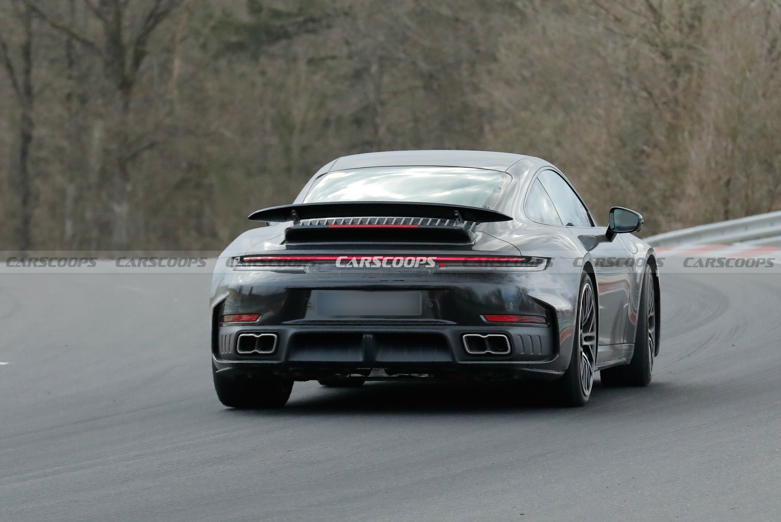 2026 Porsche 911 Turbo S Caught Undisguised, Could Pack Nearly 700 ...