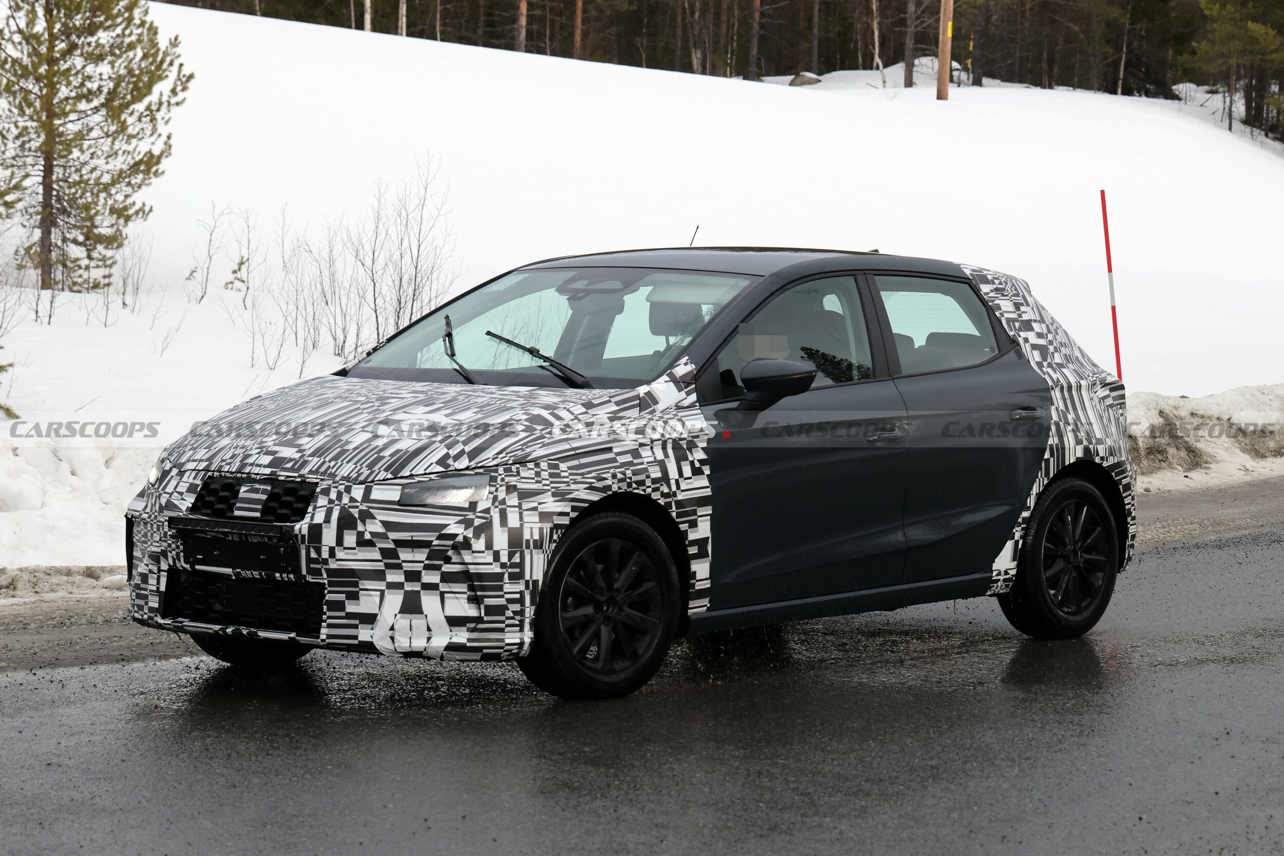 2026 Seat Ibiza Starts Testing An Aggressive Makeover | Carscoops