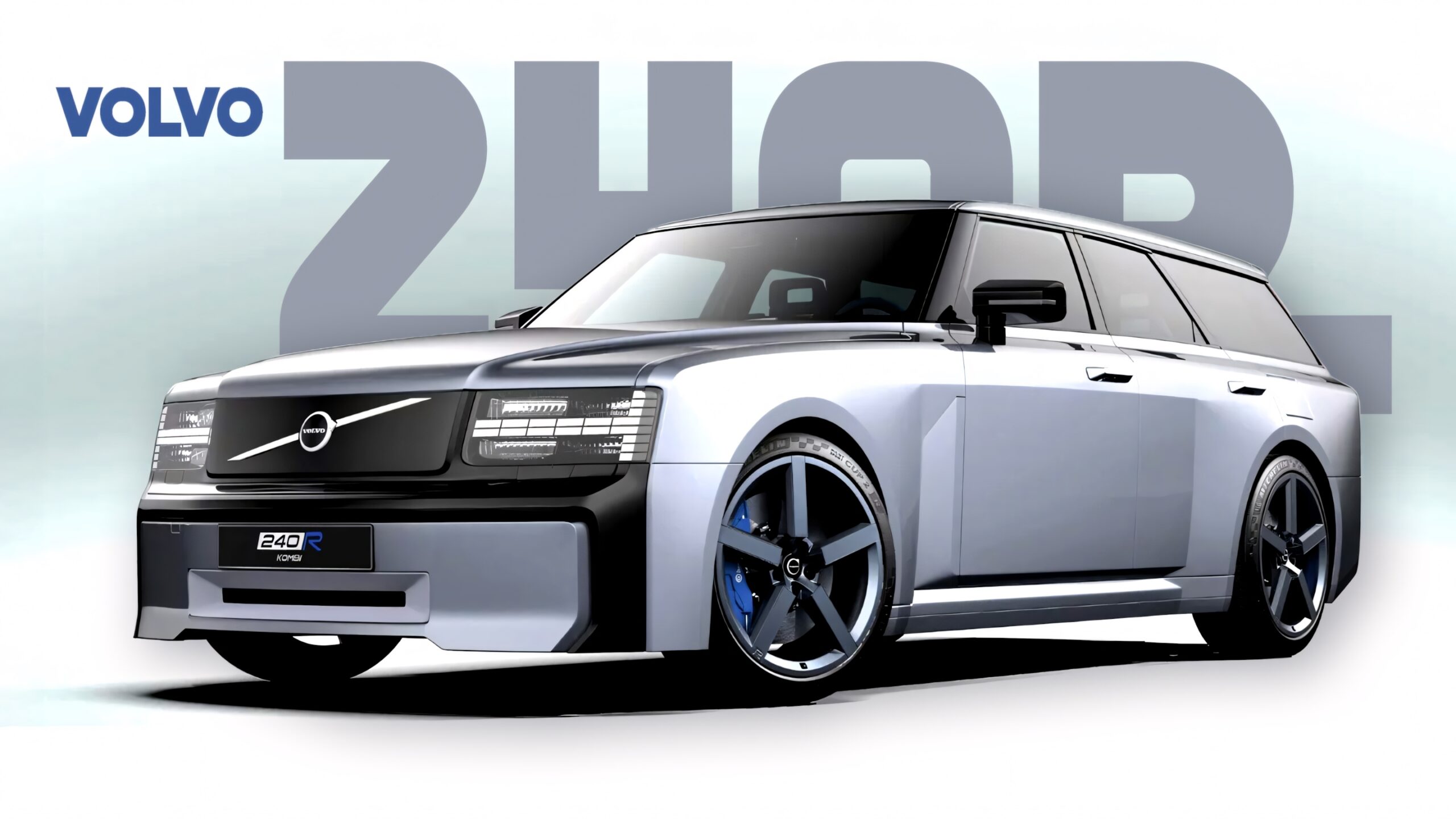 Volvo 240R EV Study Throws A Brick At Electric Performance | Carscoops