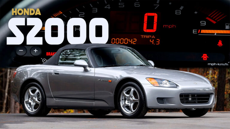 Someone Paid $95K For A Virtually New Honda S2000 With Delivery Miles ...