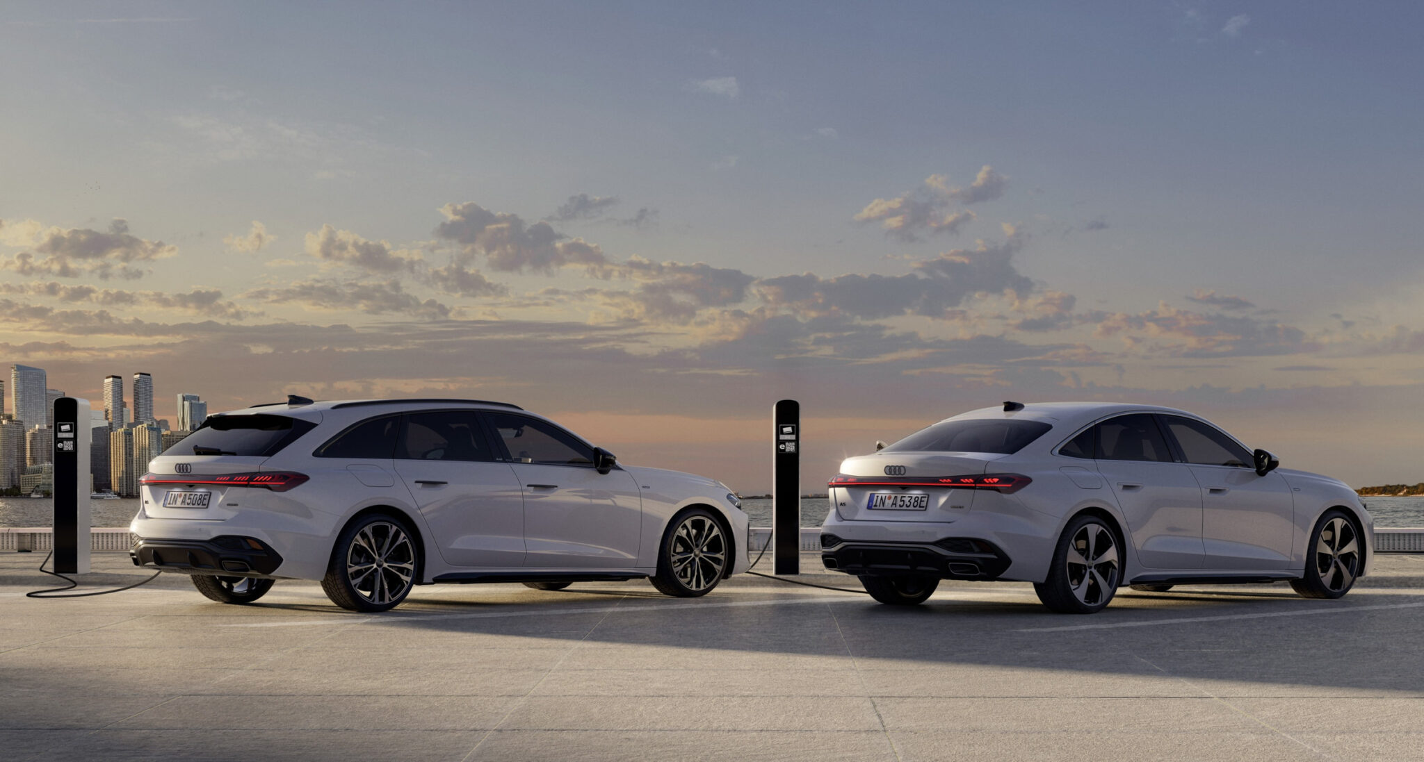 New Audi A5 E-Hybrid PHEV Beats BMW 330e For EV Range But Taps Out Before Mercedes C300e | Carscoops