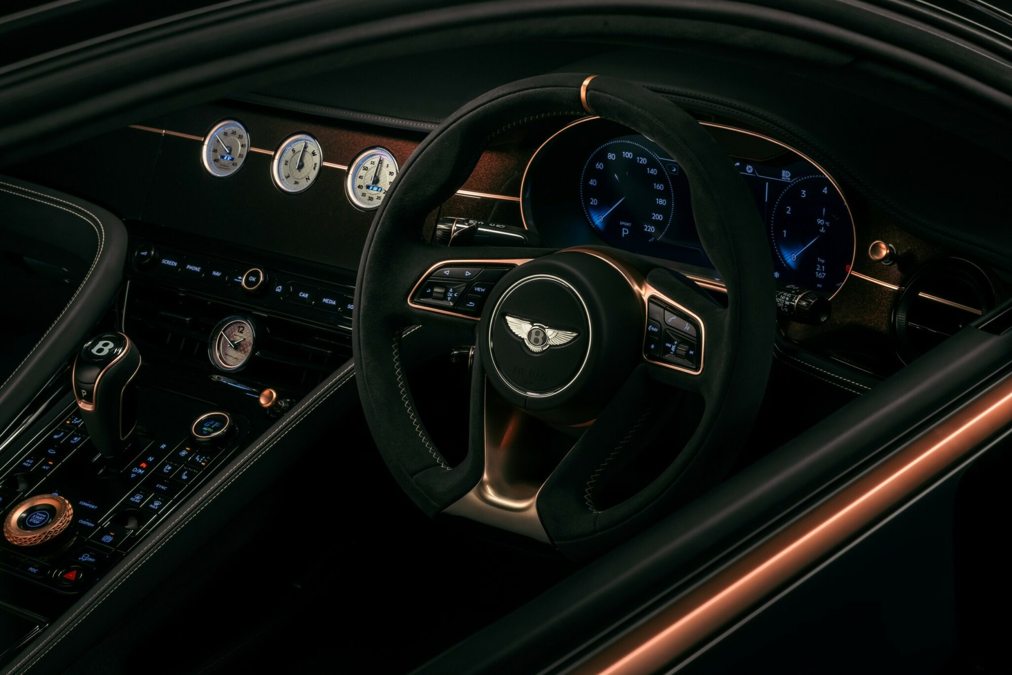 Bentley’s Latest Batur Is An 18K Rose Gold Fever Dream | Carscoops