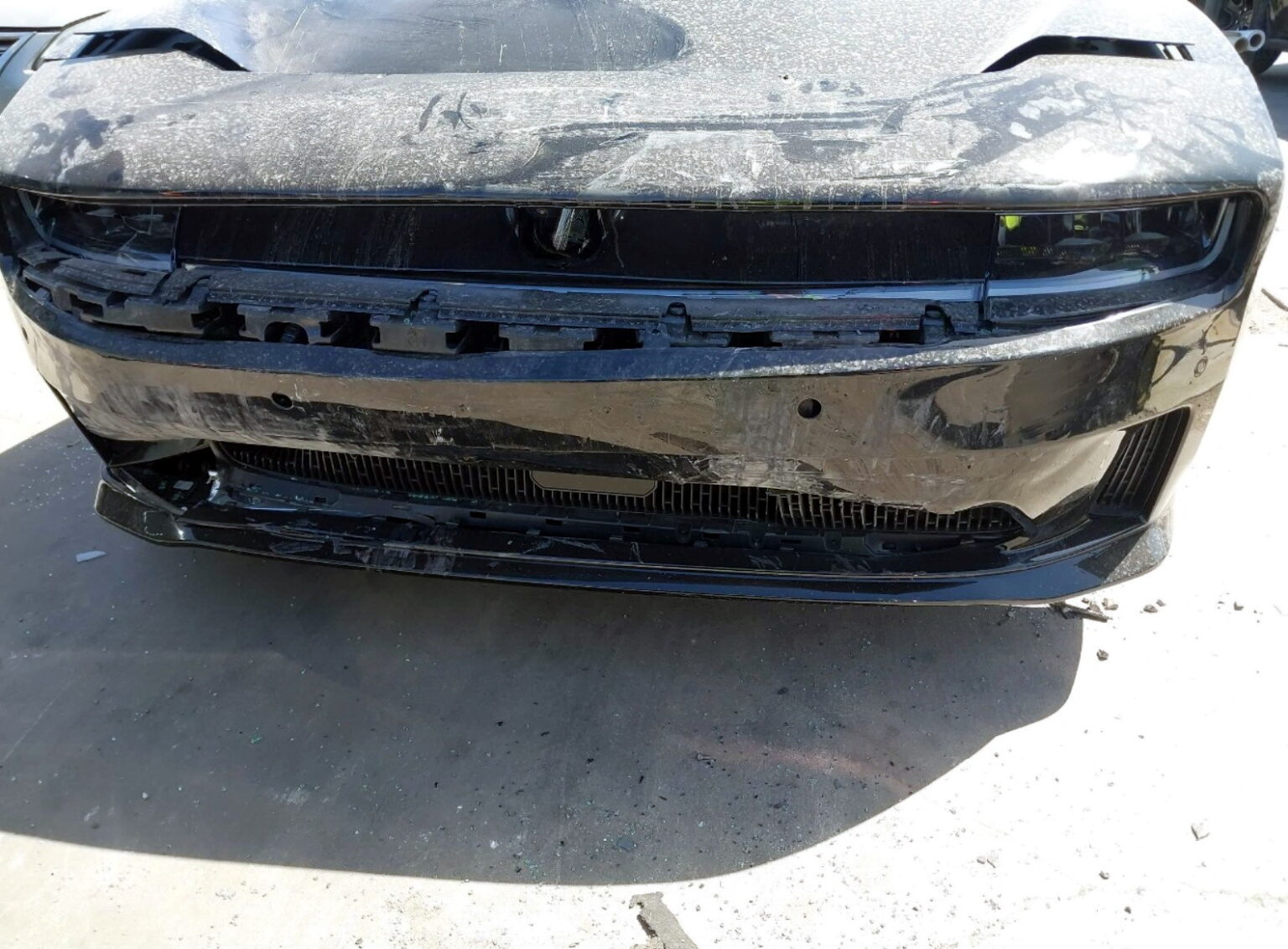 First Wrecked Dodge Charger Daytona EV Surfaces | Carscoops