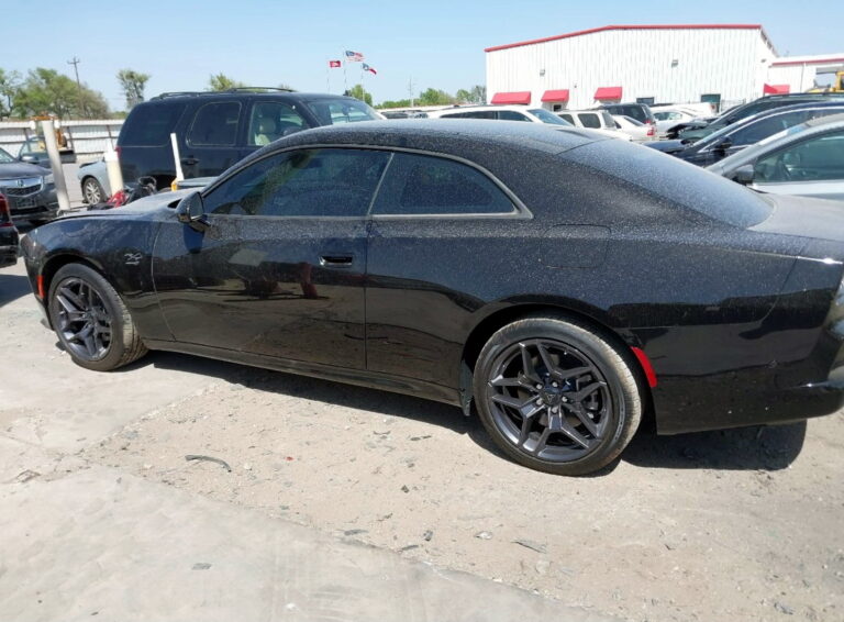 First Wrecked Dodge Charger Daytona EV Surfaces | Carscoops