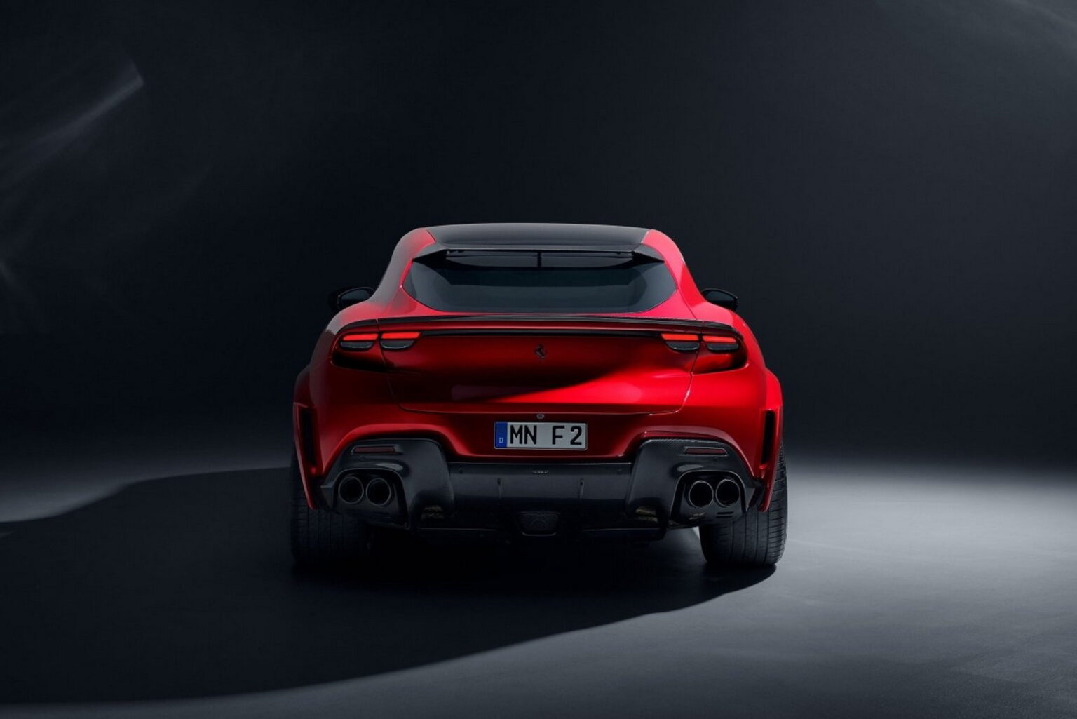 Ferrari Purosangue Gets A Wide And Loud Makeover | Carscoops