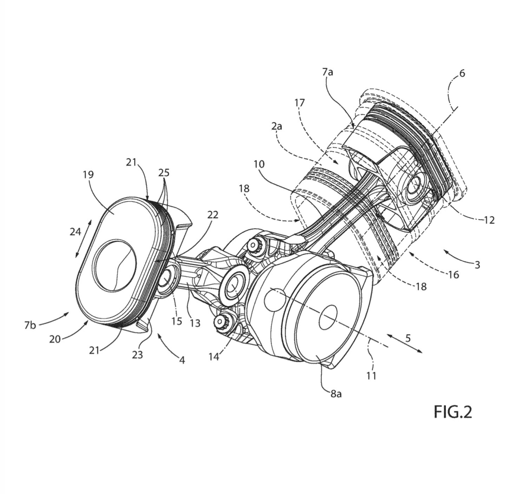Ferrari Patents Oval-Piston V12 With Weird Shared Conrods | Carscoops