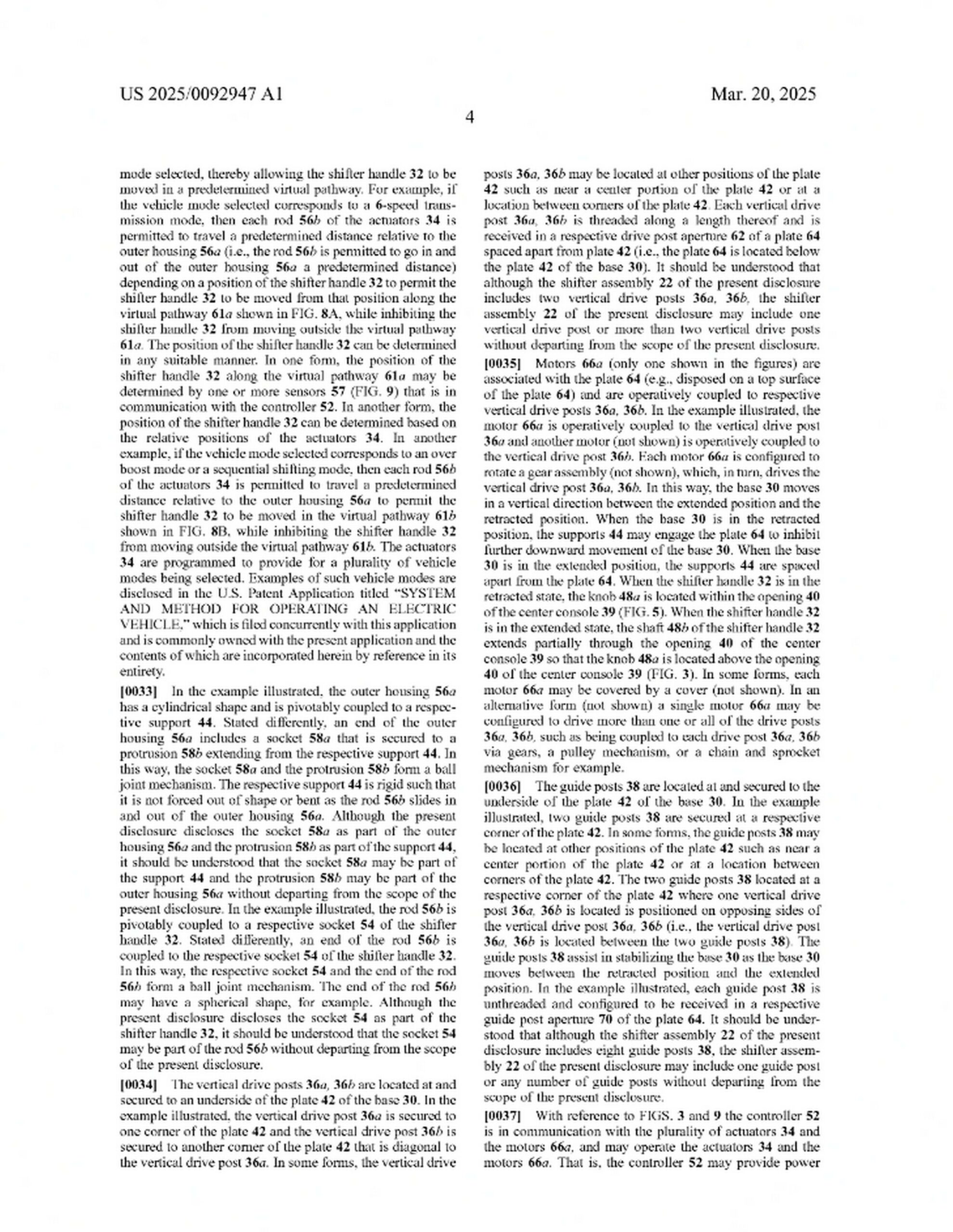 Ford Patents Fake Manual Shifter To Make EVs Feel Alive Again | Carscoops