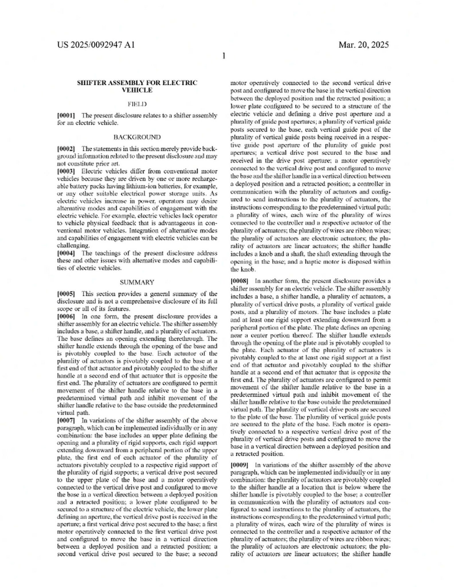 Ford Patents Fake Manual Shifter To Make EVs Feel Alive Again | Carscoops