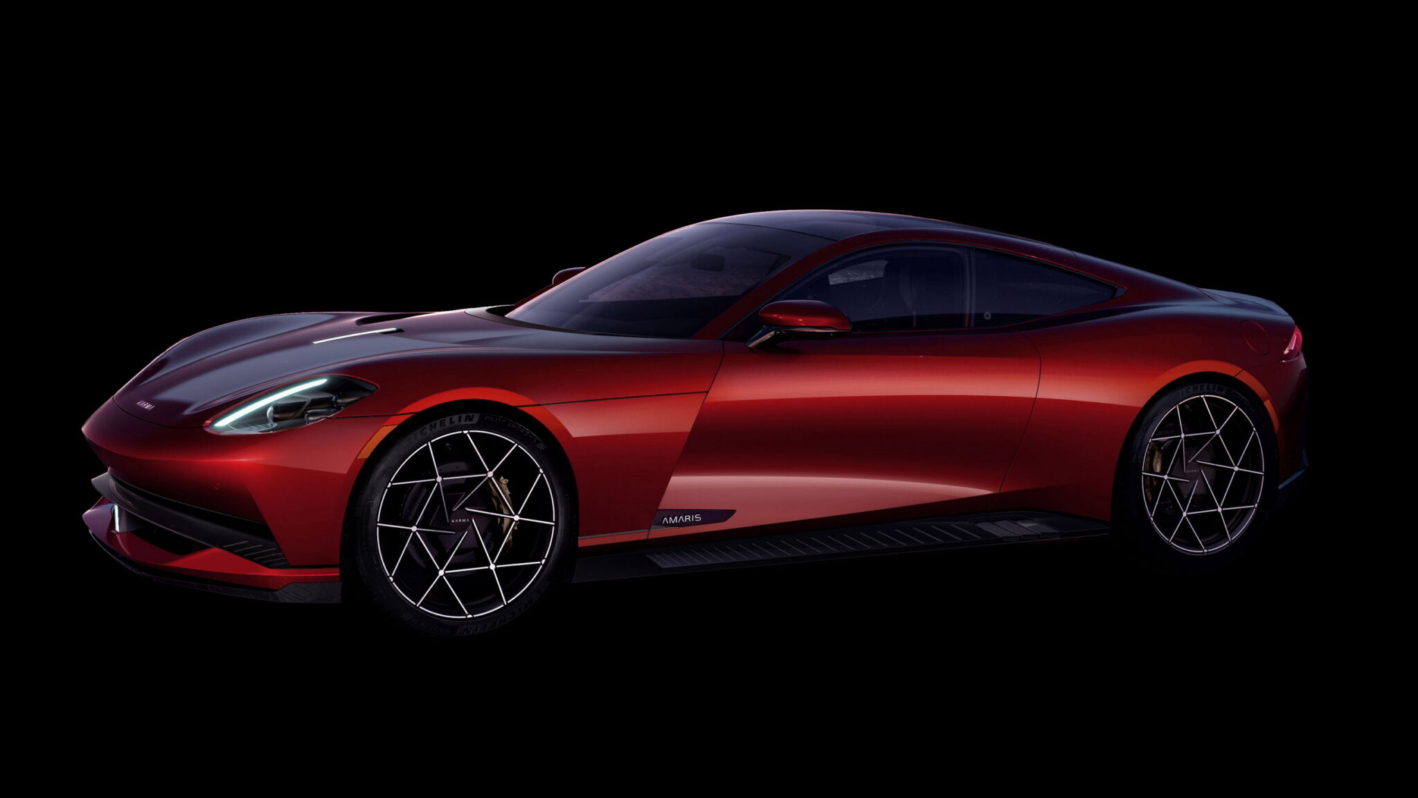 Henrik Fisker’s Old Company Reveals Amaris Coupe With Swan Doors And A ...