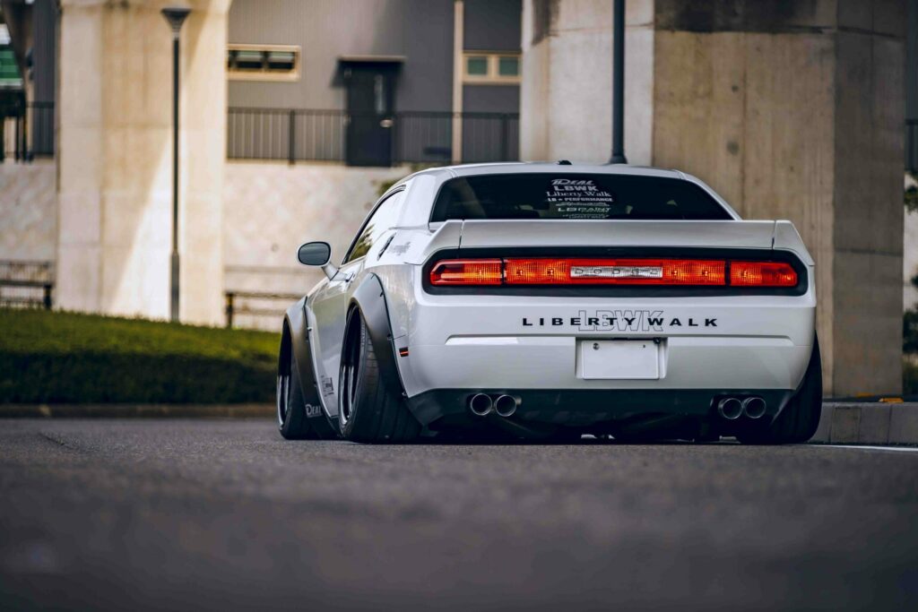 Liberty Walk’s Challenger Puts The ‘Wide’ In Widebody | Carscoops