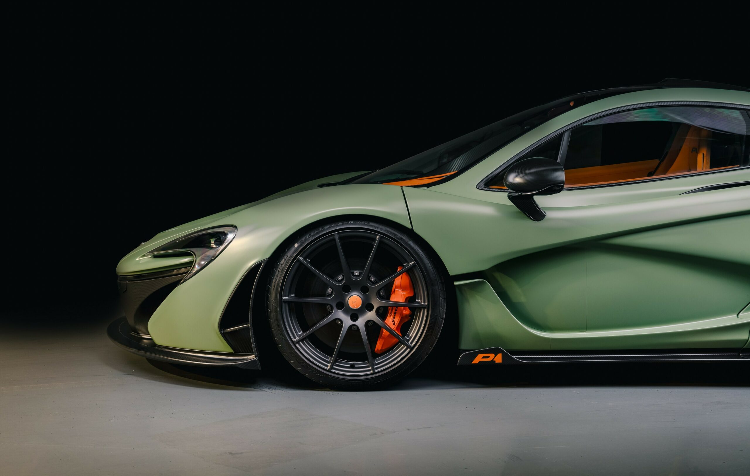 This Is The World’s Only McLaren P1 Finished In Satin Camo Green ...