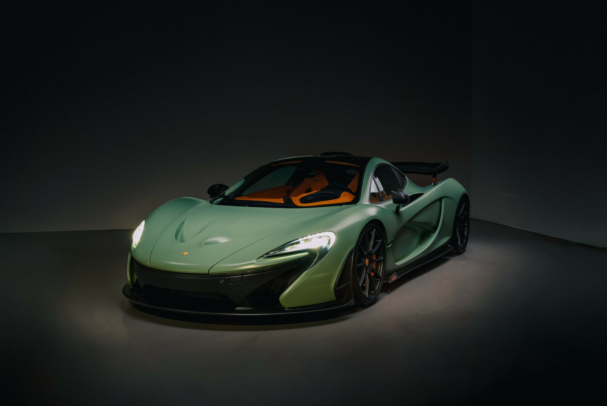 This Is The World’s Only McLaren P1 Finished In Satin Camo Green ...
