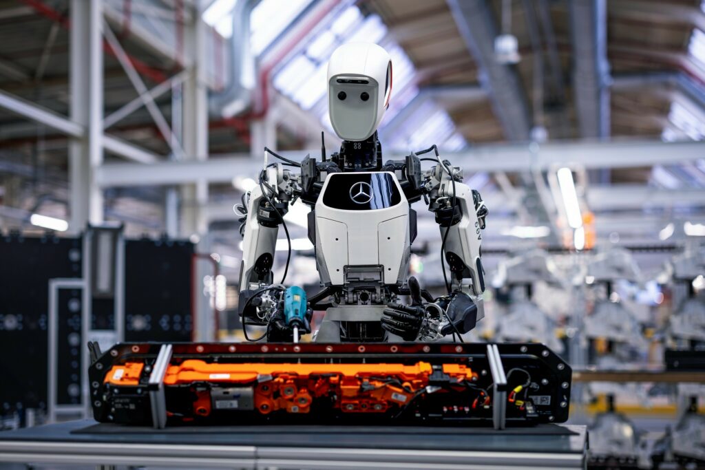 Mercedes Puts Humanoid Robots To Work At Berlin Production Site | Carscoops