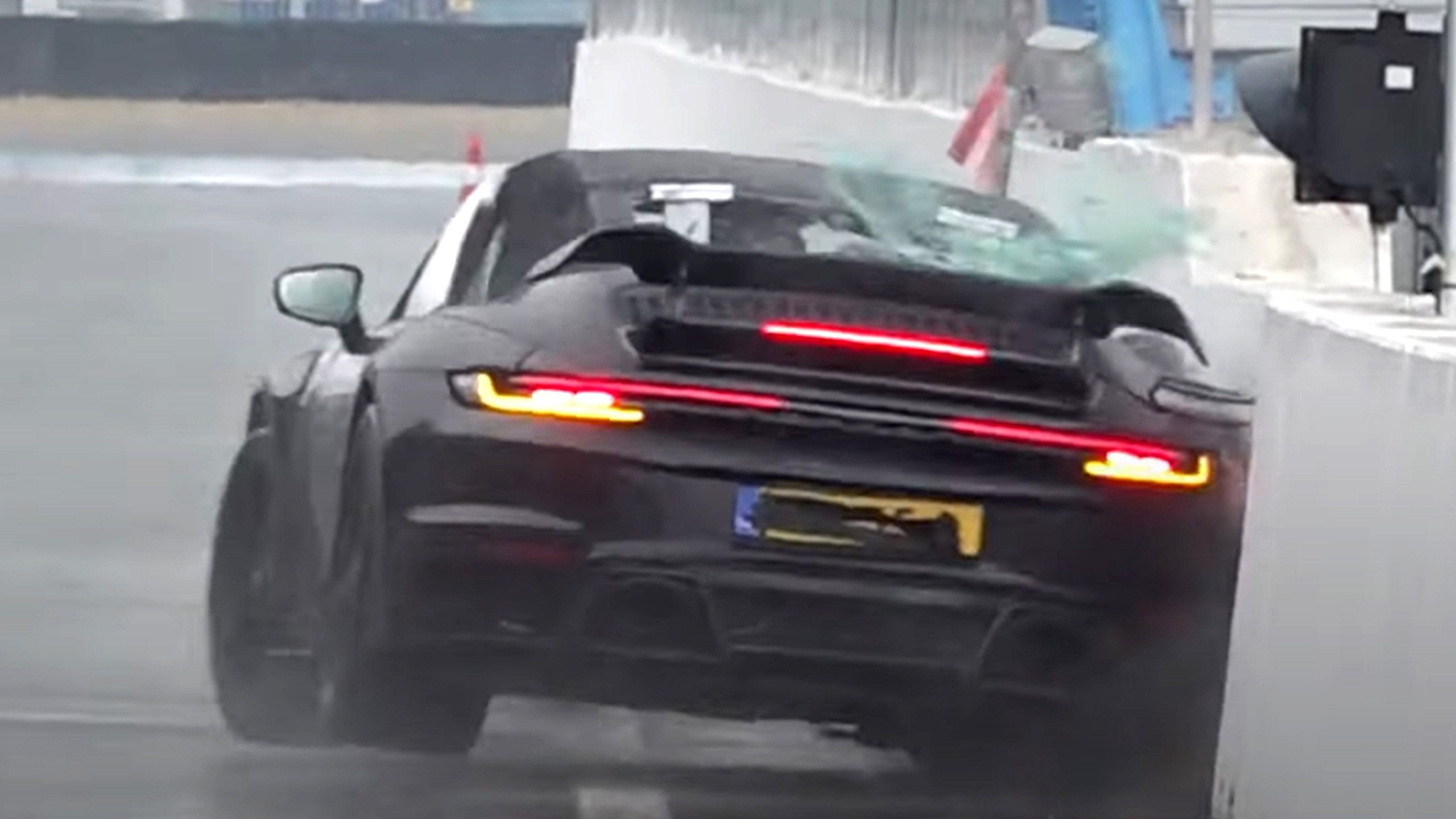 Wet Roads, No Traction Control, And A Porsche 911 Turbo – What Could Go ...