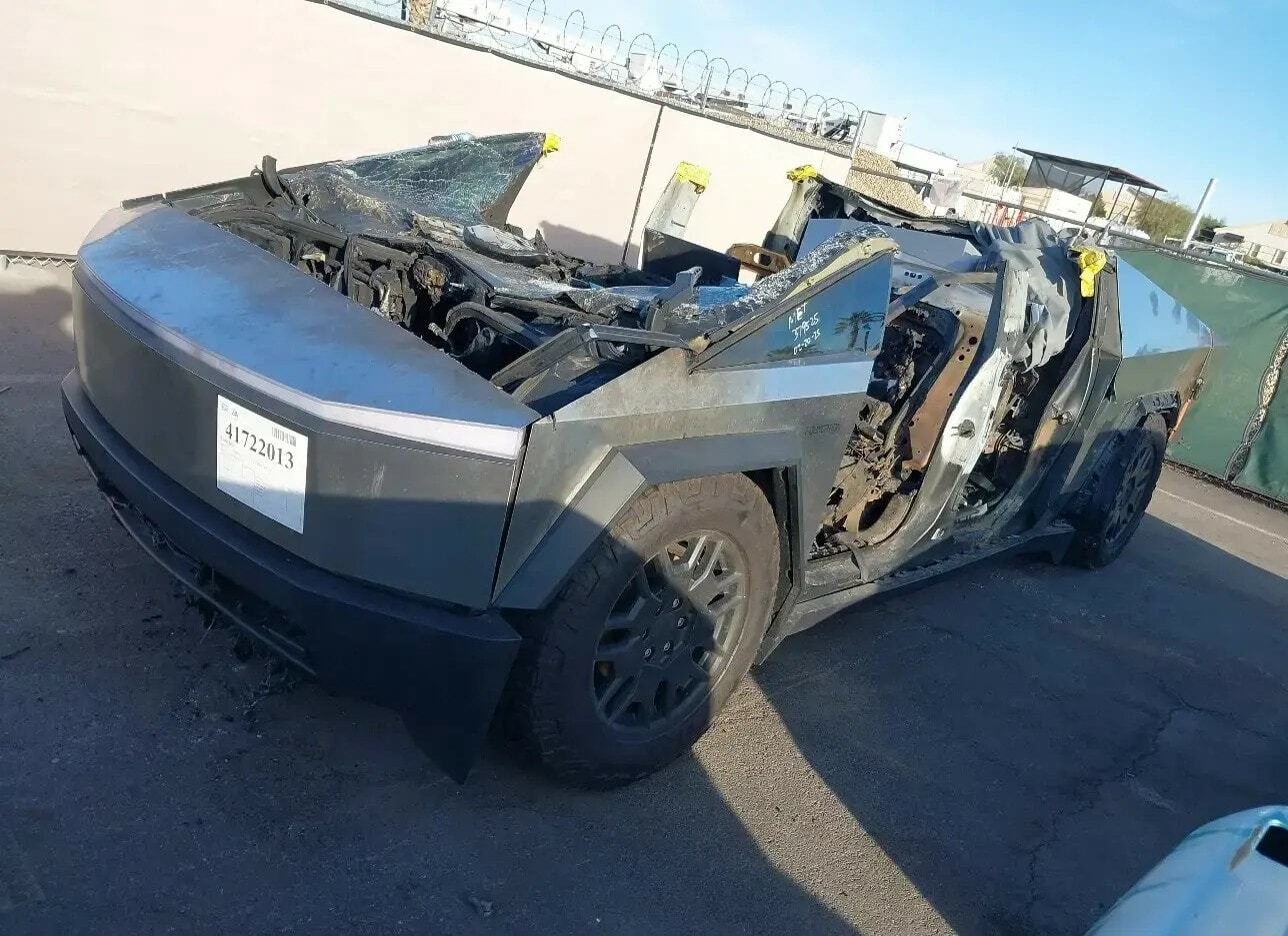 Cybertruck From Las Vegas Explosion Briefly Offered For Sale | Carscoops