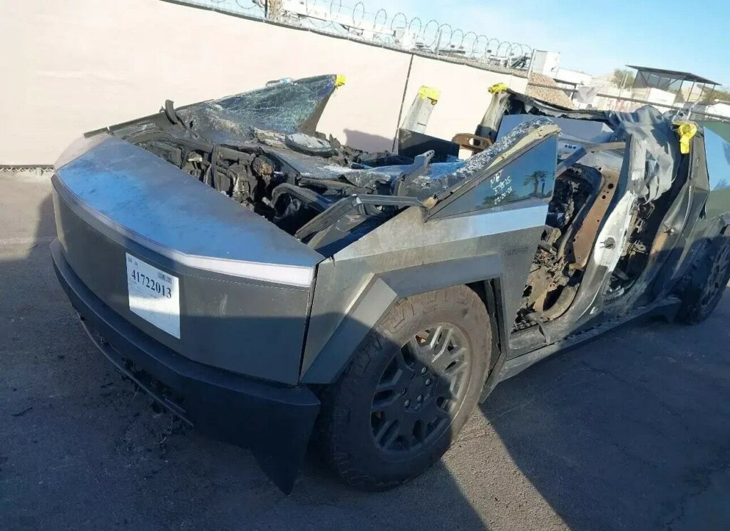 Cybertruck From Las Vegas Explosion Briefly Offered For Sale | Carscoops