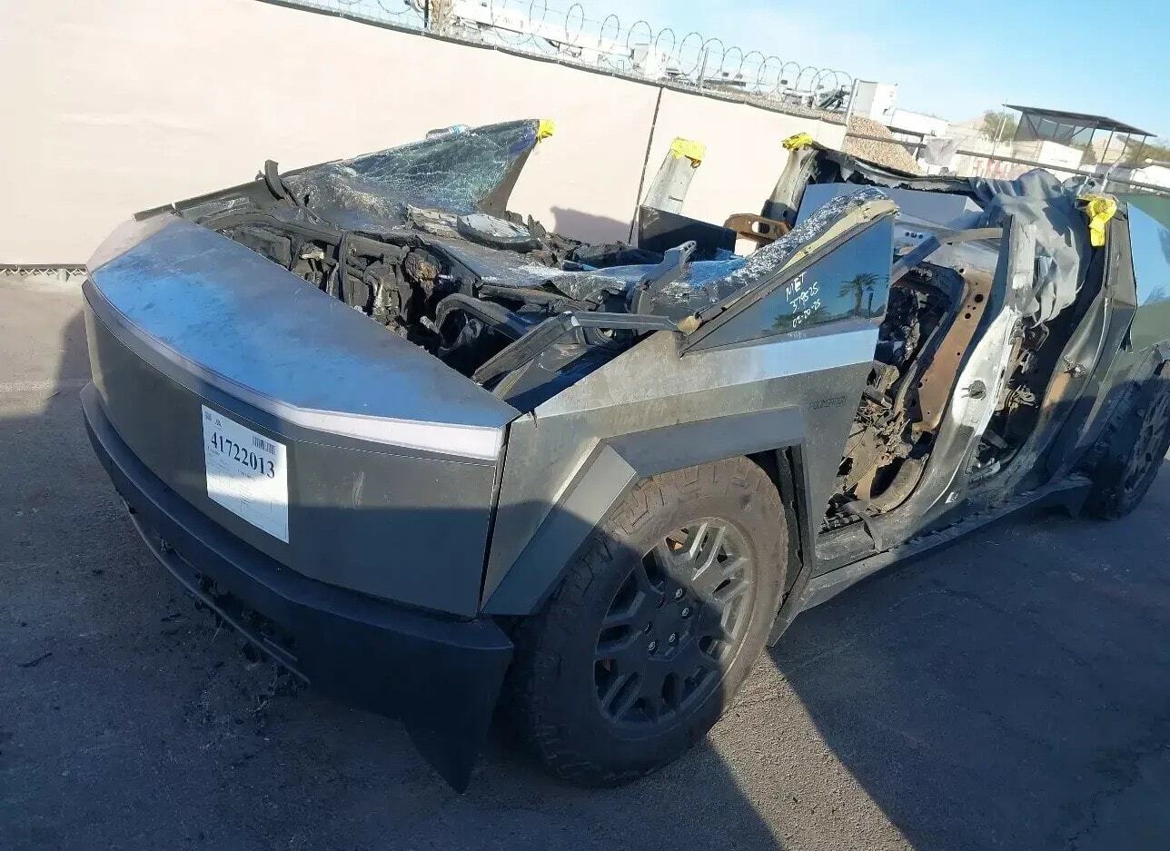 Cybertruck From Las Vegas Explosion Briefly Offered For Sale | Carscoops