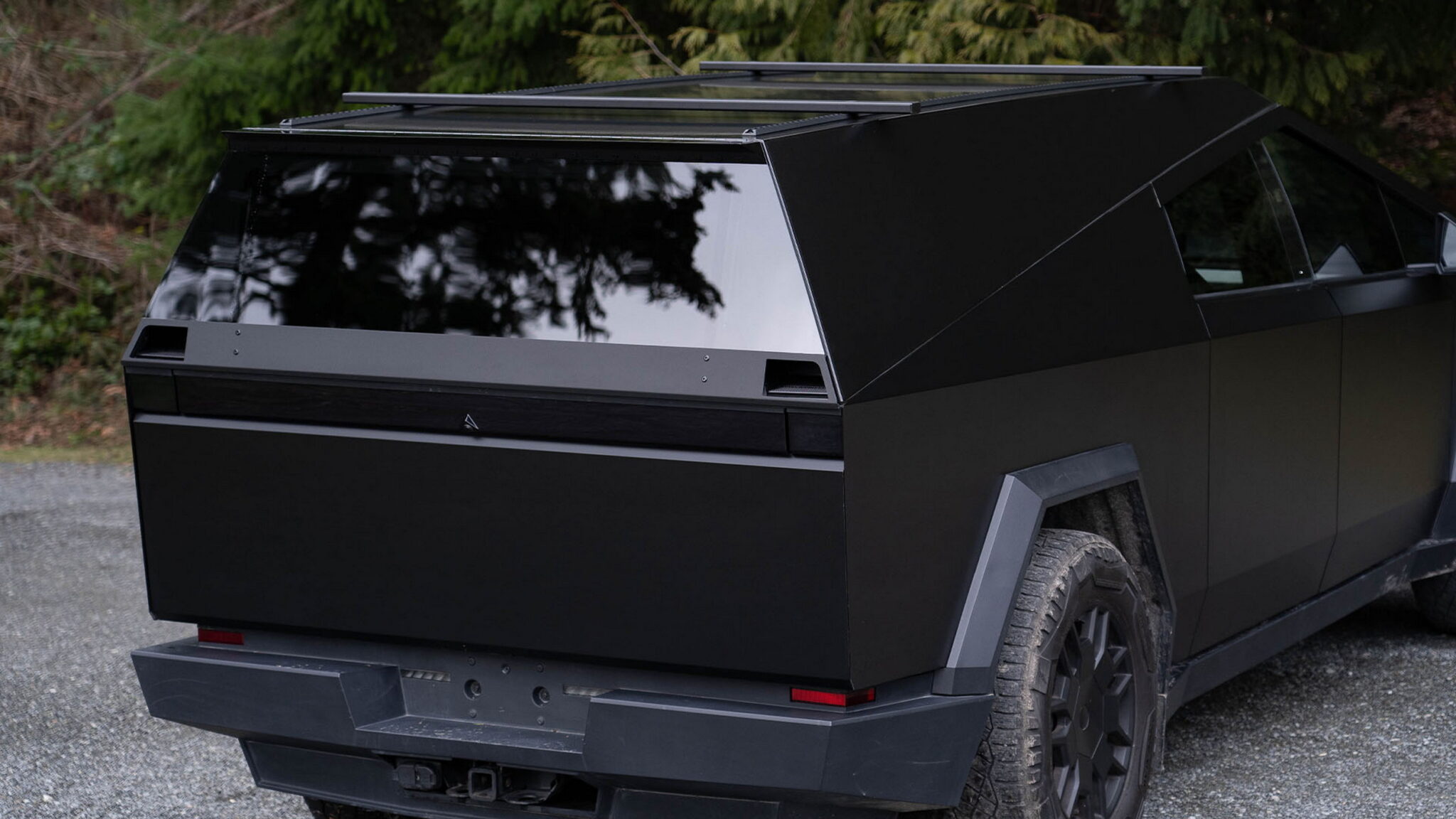 Space Camper Turns Your Tesla Cybertruck Into A Tiny Mobile Home ...