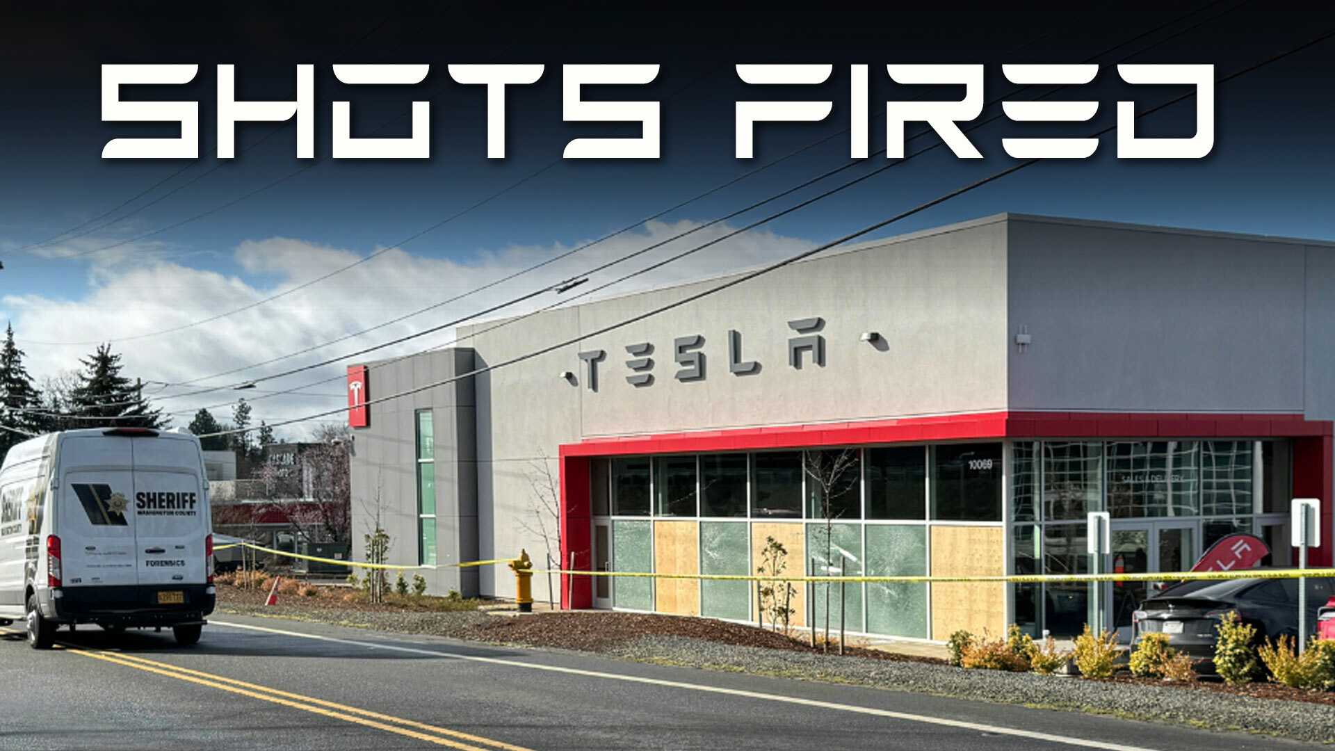 Tesla Dealership Hit By Gunfire For The Second Time | Carscoops