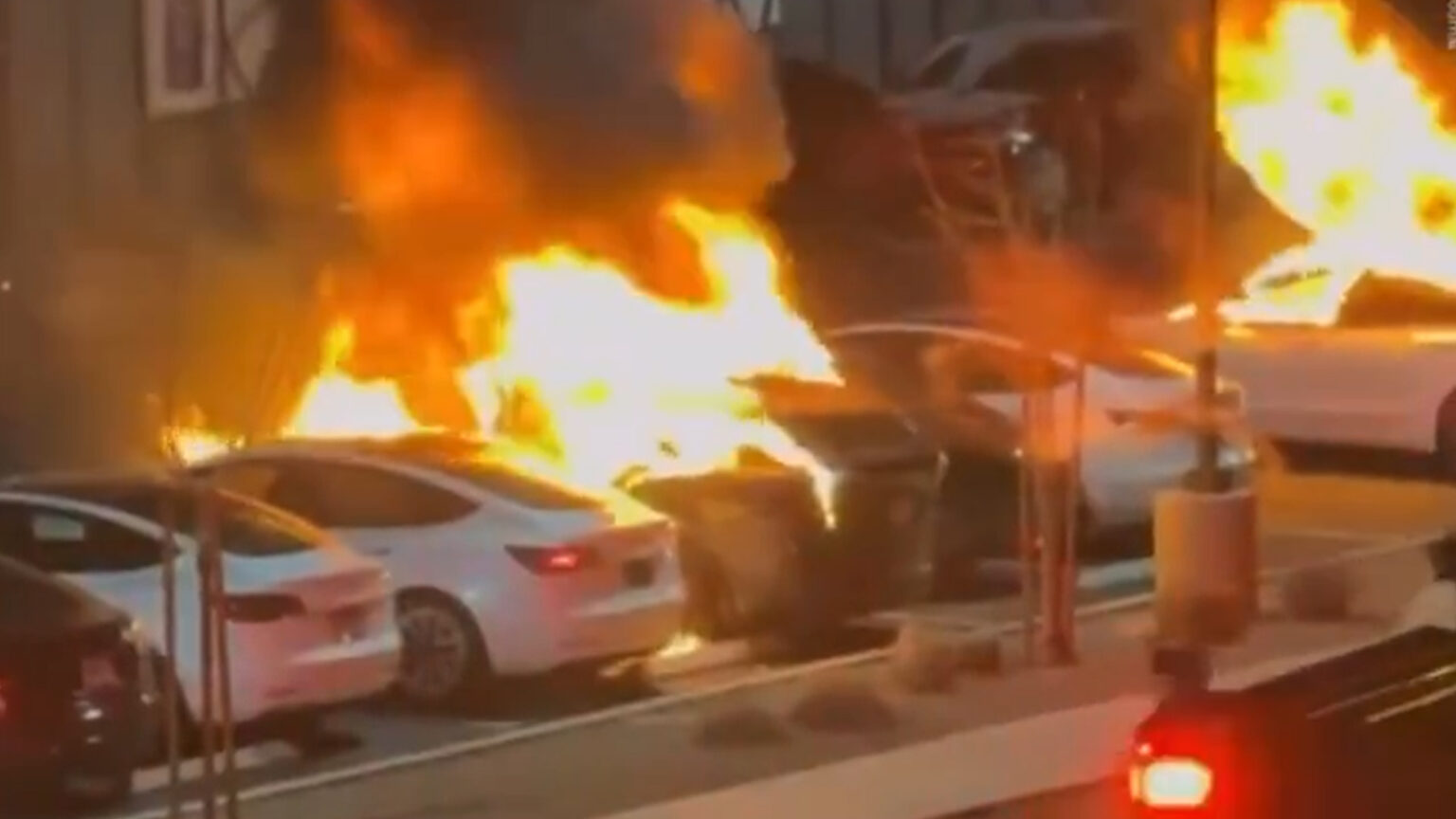 Tesla Under Siege As Multiple EVs Set On Fire And Vandalized Across The ...