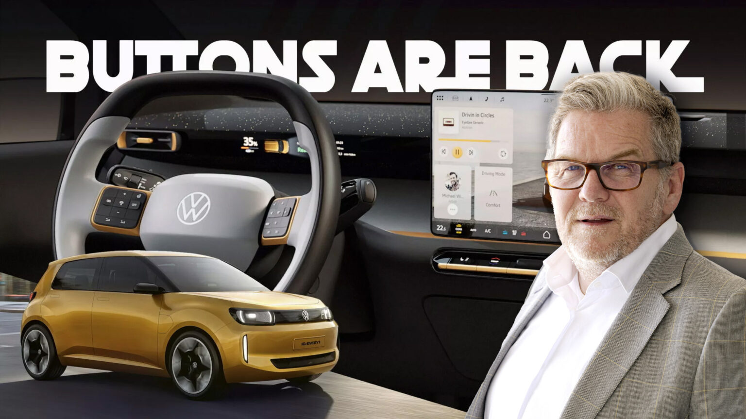 VW Brings Back Physical Buttons After Admitting Touchscreens Are A ...