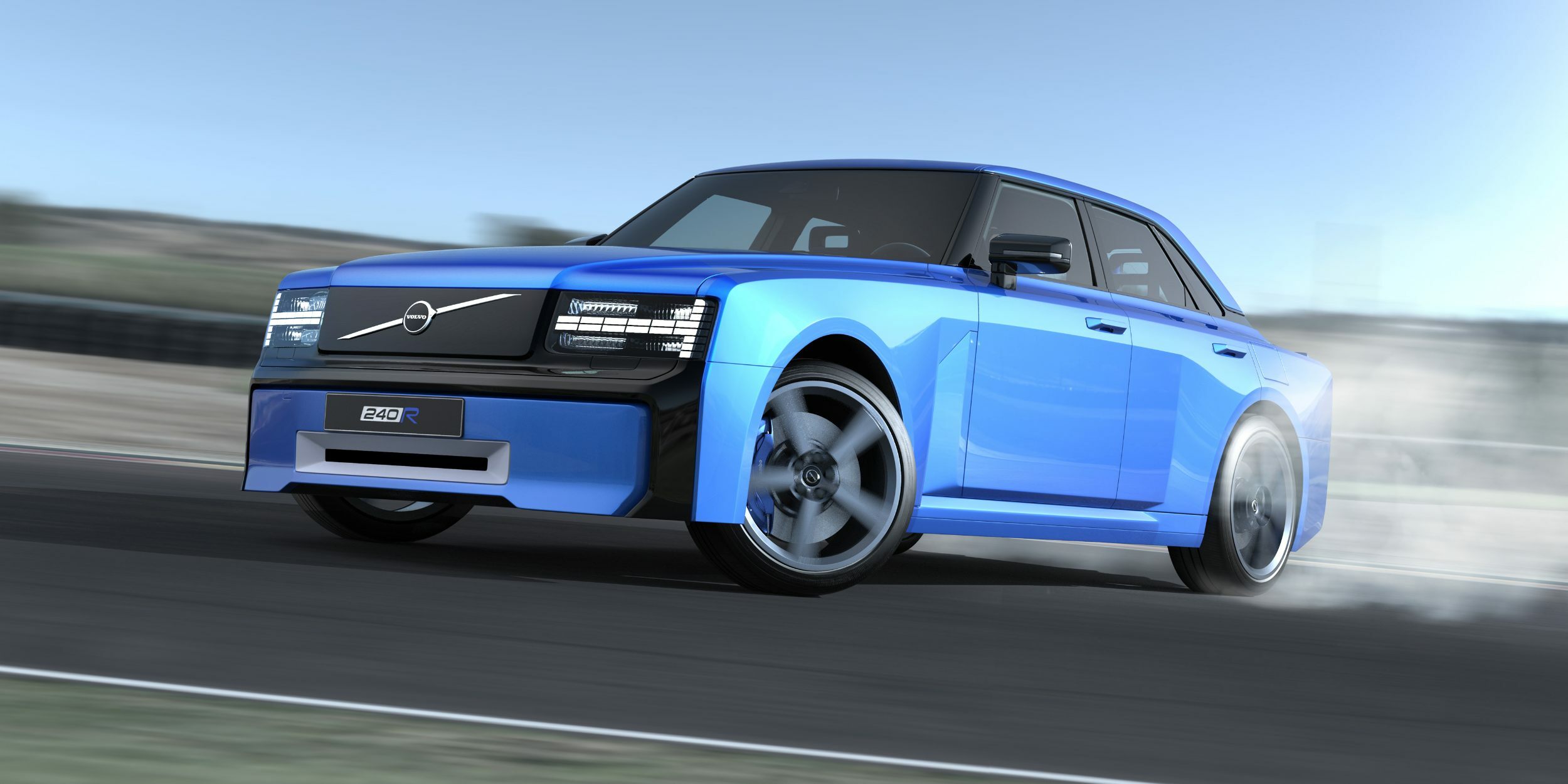 Volvo 240R EV Study Throws A Brick At Electric Performance | Carscoops