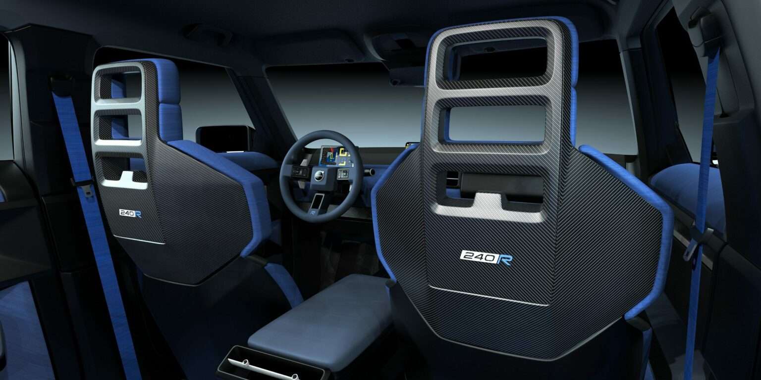 Volvo 240R EV Study Throws A Brick At Electric Performance | Carscoops