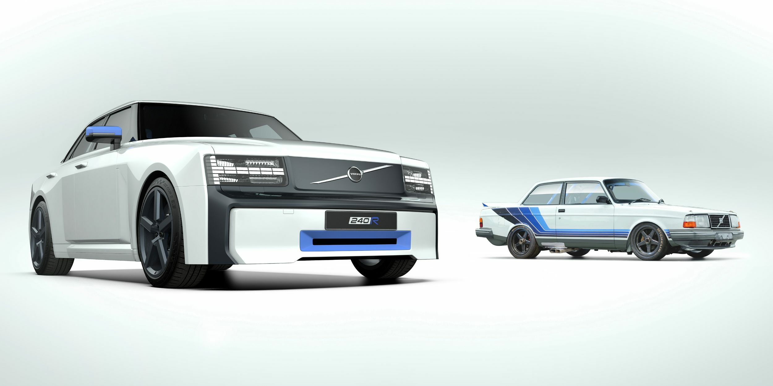 Volvo 240R EV Study Throws A Brick At Electric Performance | Carscoops