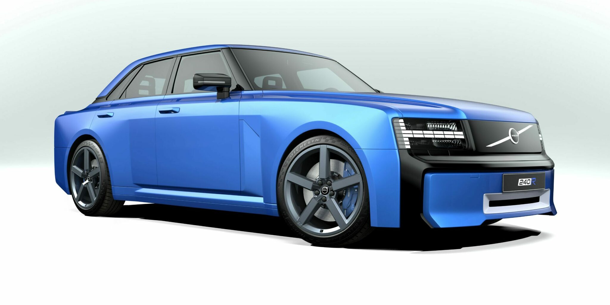 Volvo 240R EV Study Throws A Brick At Electric Performance | Carscoops