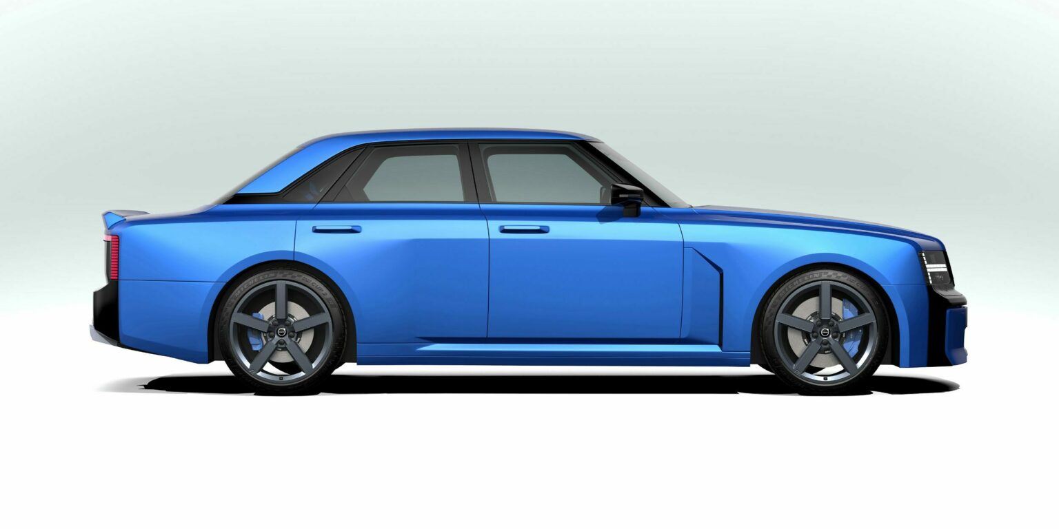 Volvo 240R EV Study Throws A Brick At Electric Performance | Carscoops