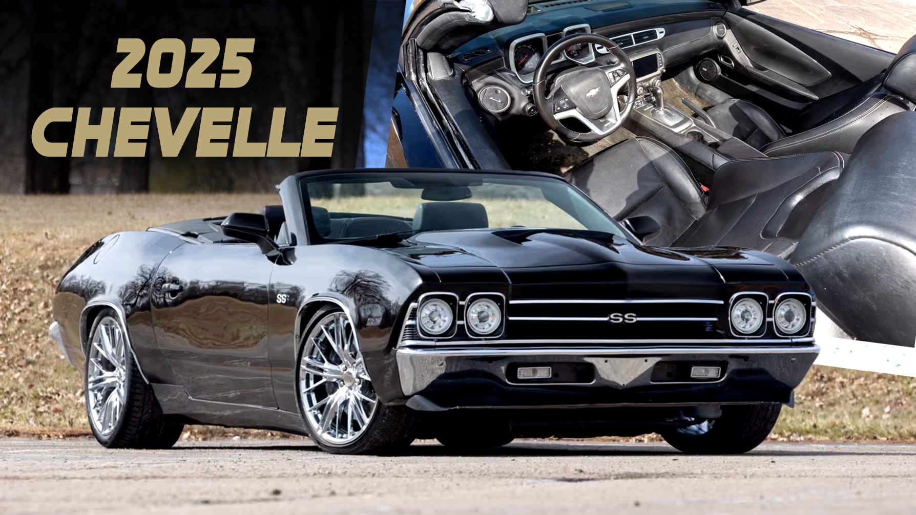 New Age Camaro Reborn As A ’69 Chevy Chevelle SS | Carscoops