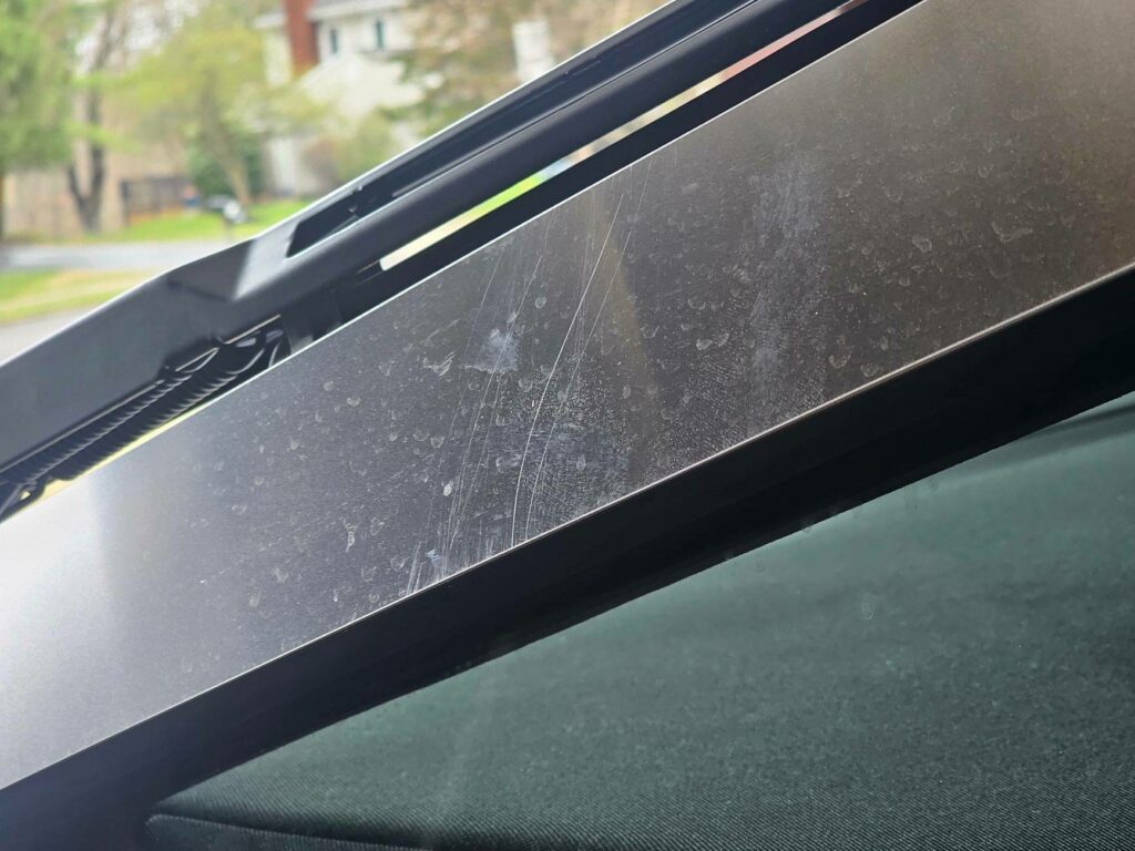 Tesla’s Recall Fix Left This Cybertruck With A Burn Mark And Panel Gap ...
