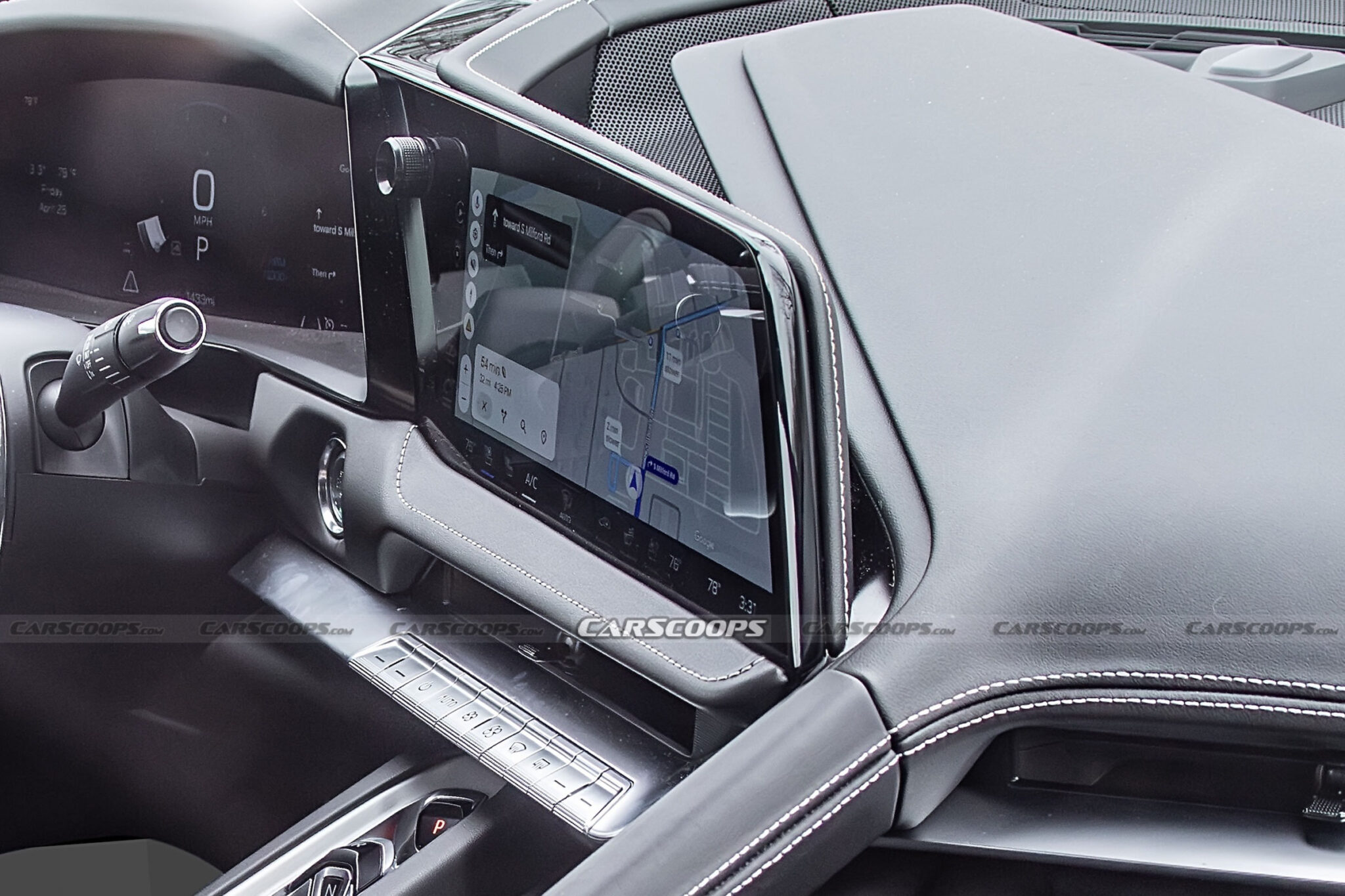 This Is The 2026 Corvette Facelift’s Interior | Carscoops