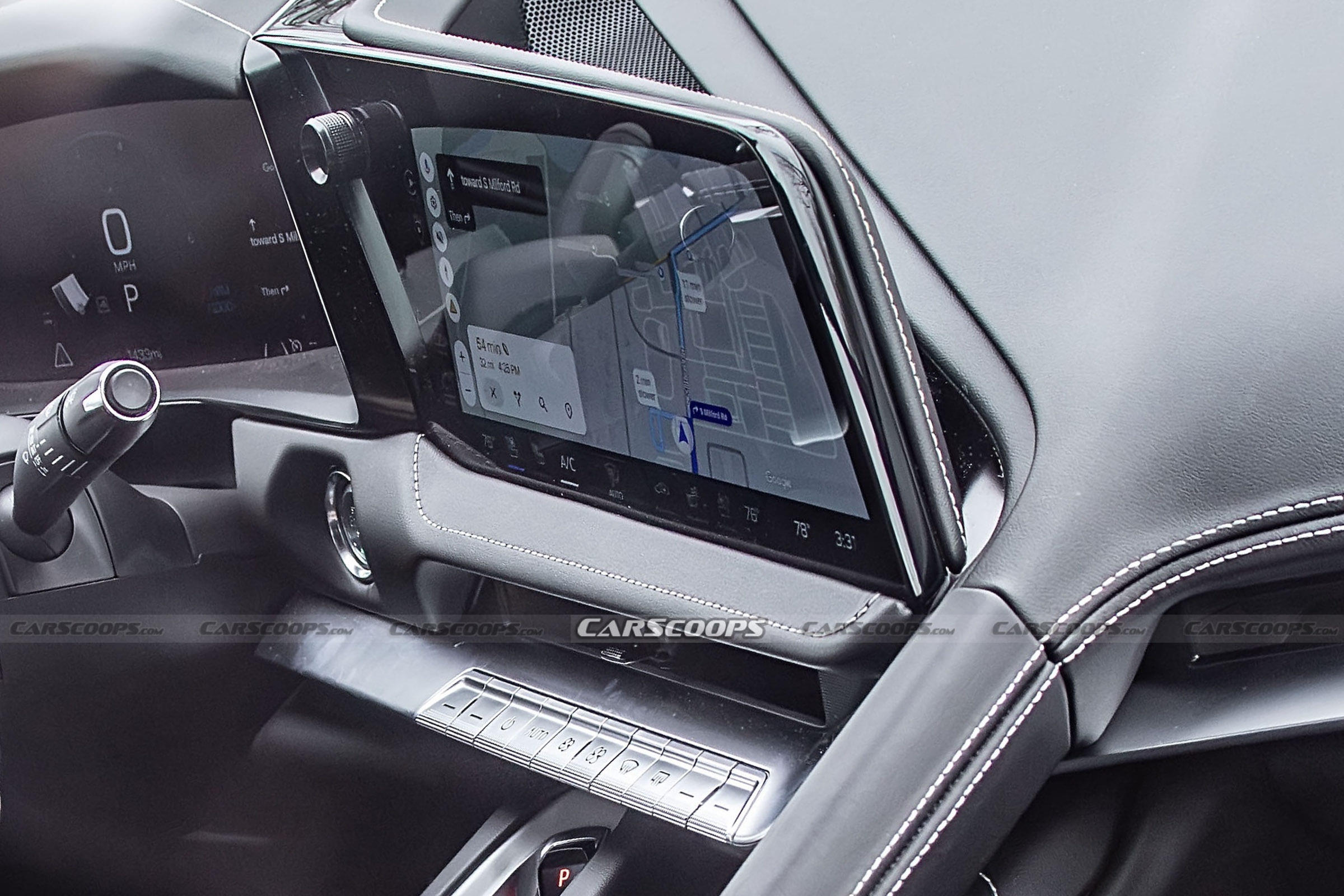 This Is The 2026 Corvette Facelift’s Interior | Carscoops