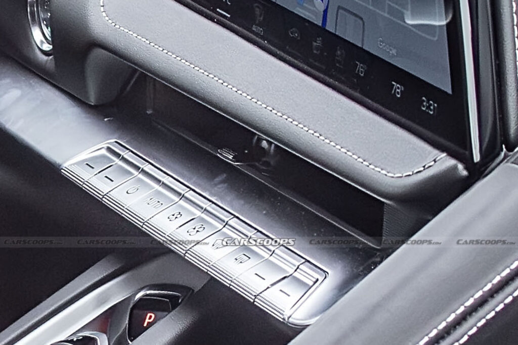This Is The 2026 Corvette Facelift’s Interior | Carscoops