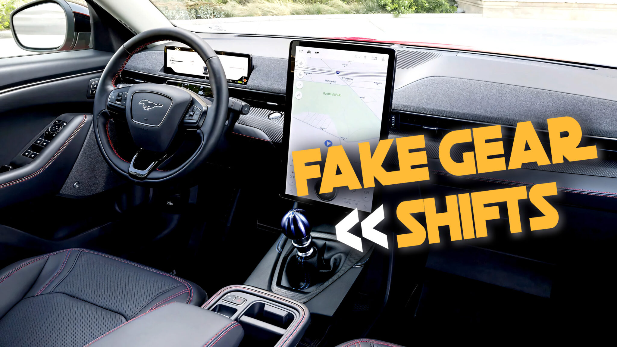Ford Patents Fake Manual Shifter To Make EVs Feel Alive Again | Carscoops