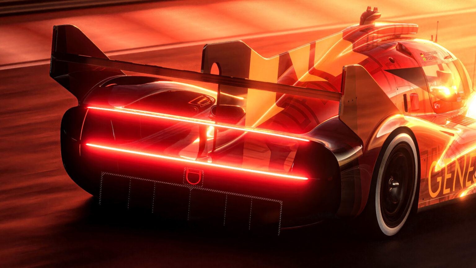 Genesis GMR-001 Hypercar Is Drenched In Le Mans Magma Madness | Carscoops