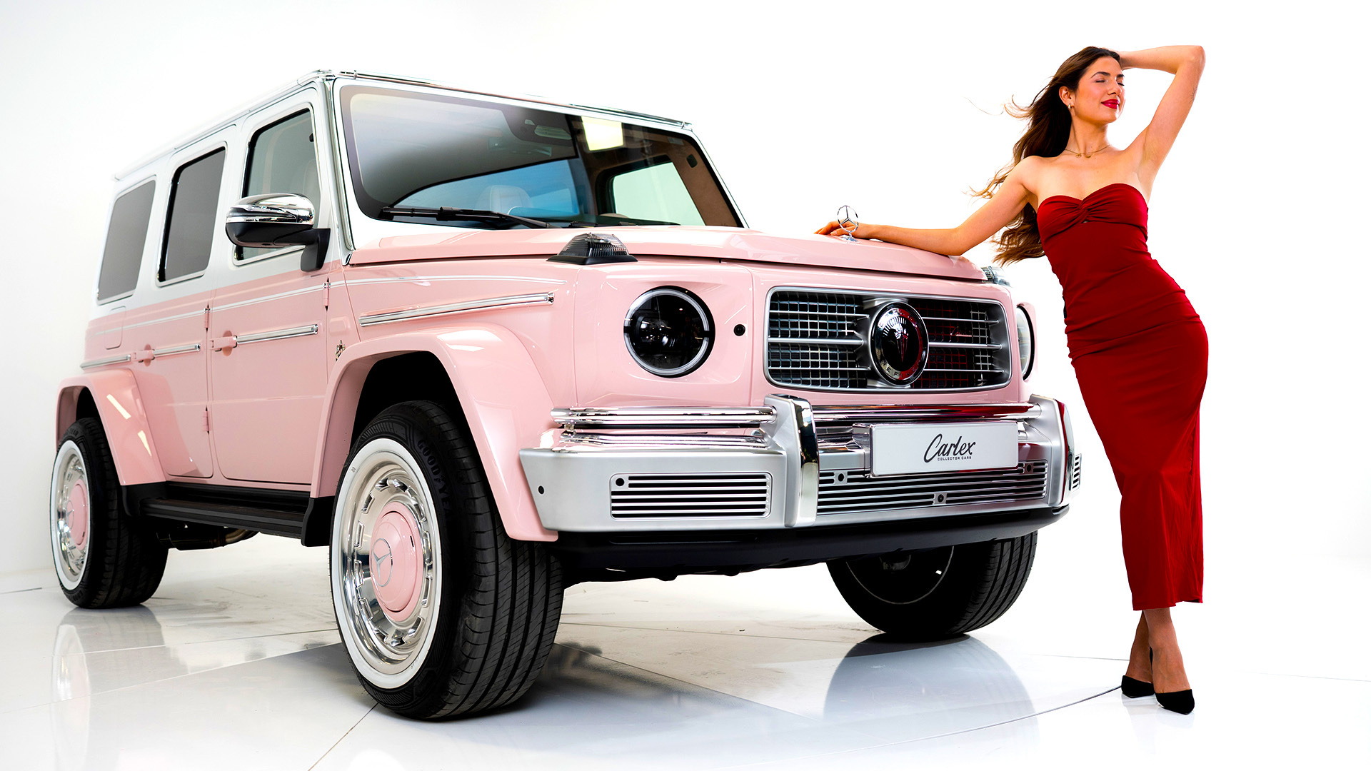 Pink G-Wagen Looks Wild Outside And Even Wilder Inside | Carscoops