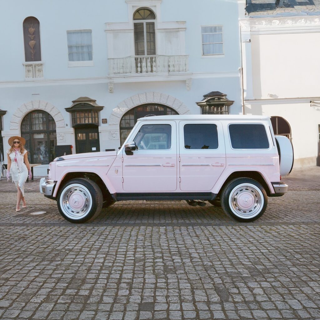 Pink G-Wagen Looks Wild Outside And Even Wilder Inside | Carscoops