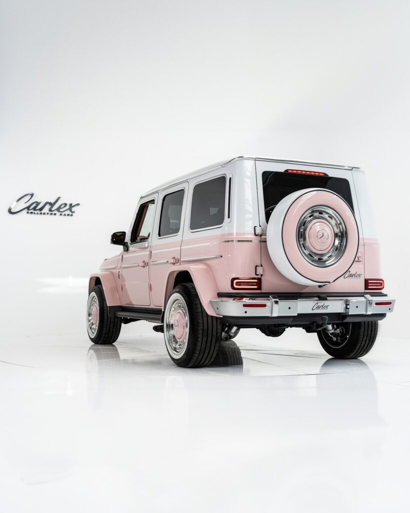 Pink G-Wagen Looks Wild Outside And Even Wilder Inside | Carscoops