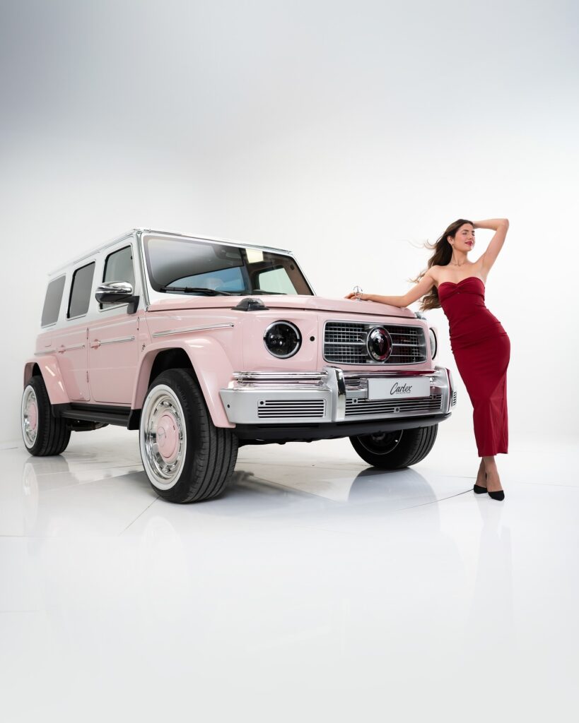 Pink G-Wagen Looks Wild Outside And Even Wilder Inside | Carscoops