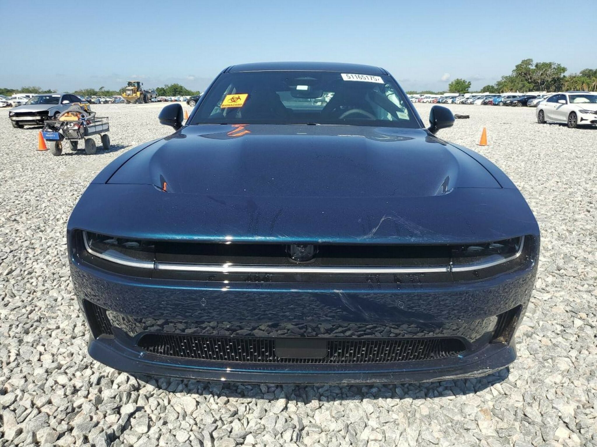 Can A HEMI V8 Save This Wrecked Dodge Charger Daytona EV From The Scrap ...