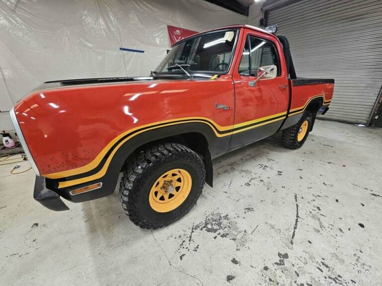 Barn Find Dodge Macho Power Wagon With 746 Miles Still Smells Like 1977 ...