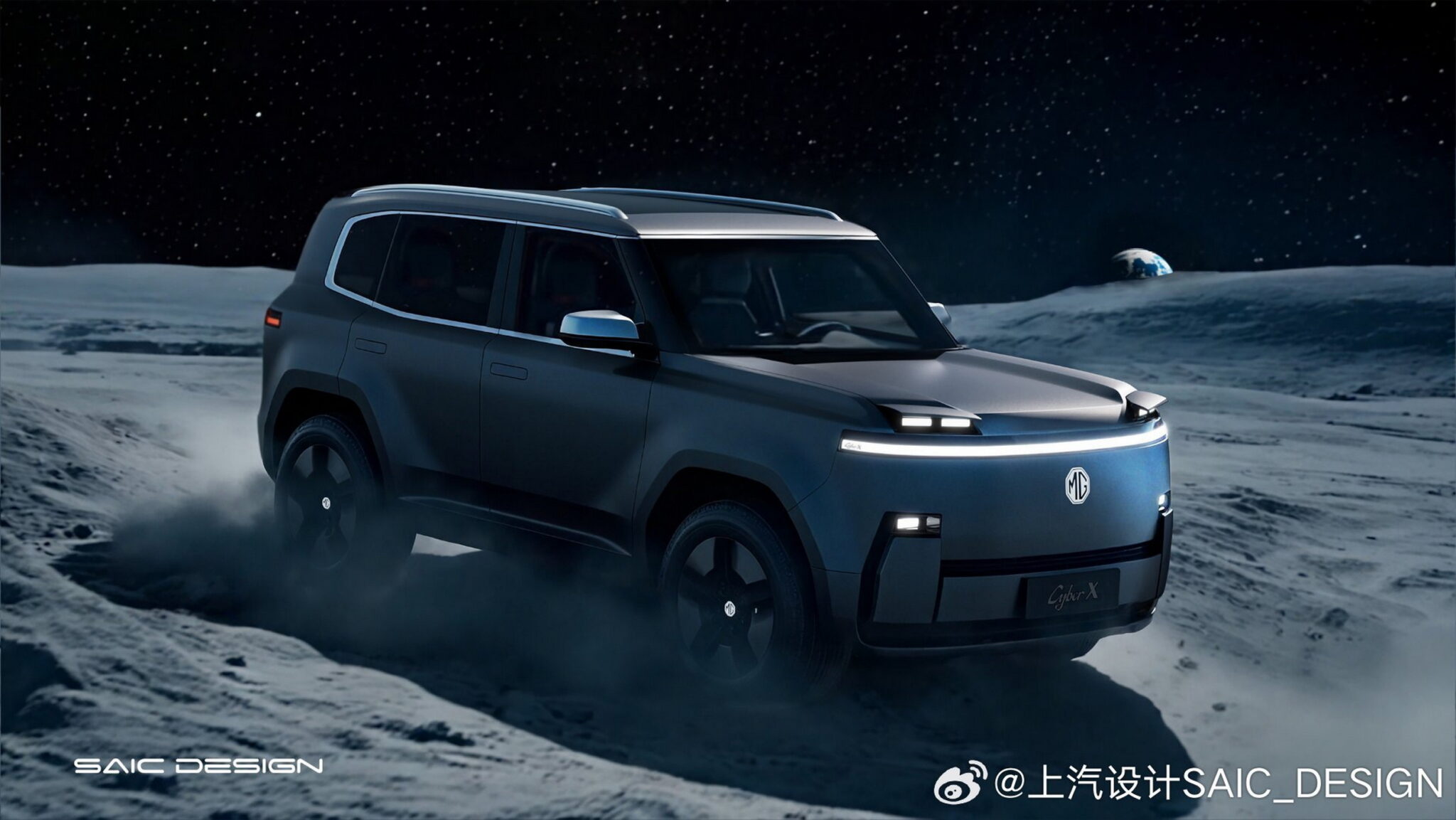 MG’s Electric SUV Looks Like A Mini Land Cruiser With Pop-Up Lights ...
