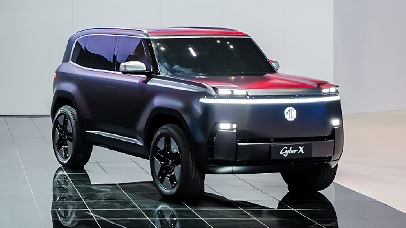 MG’s Electric SUV Looks Like A Mini Land Cruiser With Pop-Up Lights ...