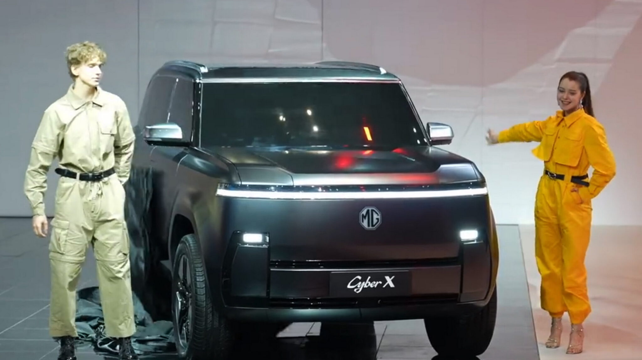 MG’s Electric SUV Looks Like A Mini Land Cruiser With Pop-Up Lights ...