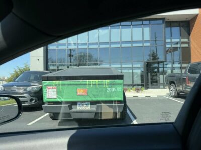 Self-Aware Tesla Cybertruck Identifies As A Dumpster | Carscoops