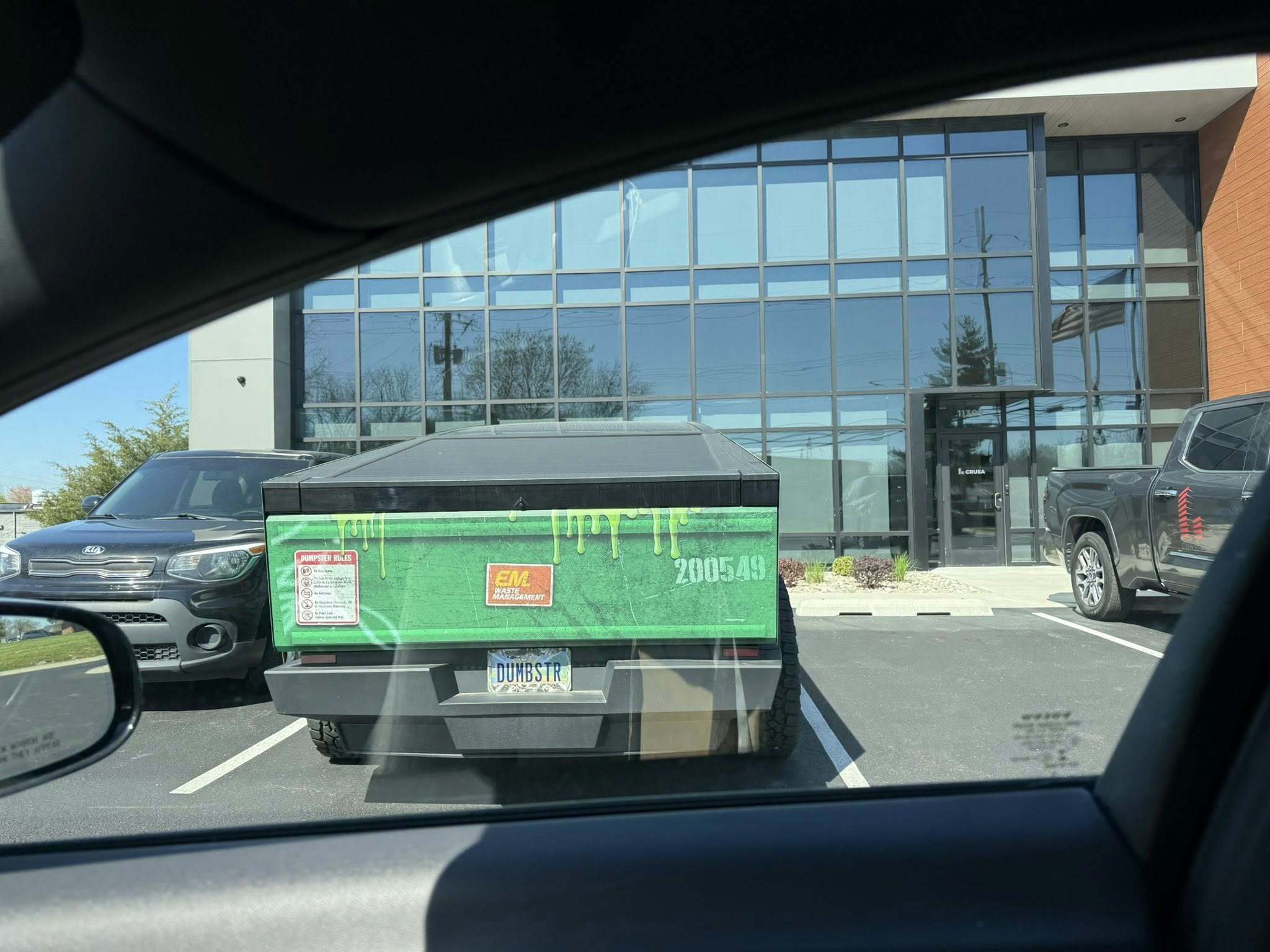 Self-Aware Tesla Cybertruck Identifies As A Dumpster | Carscoops