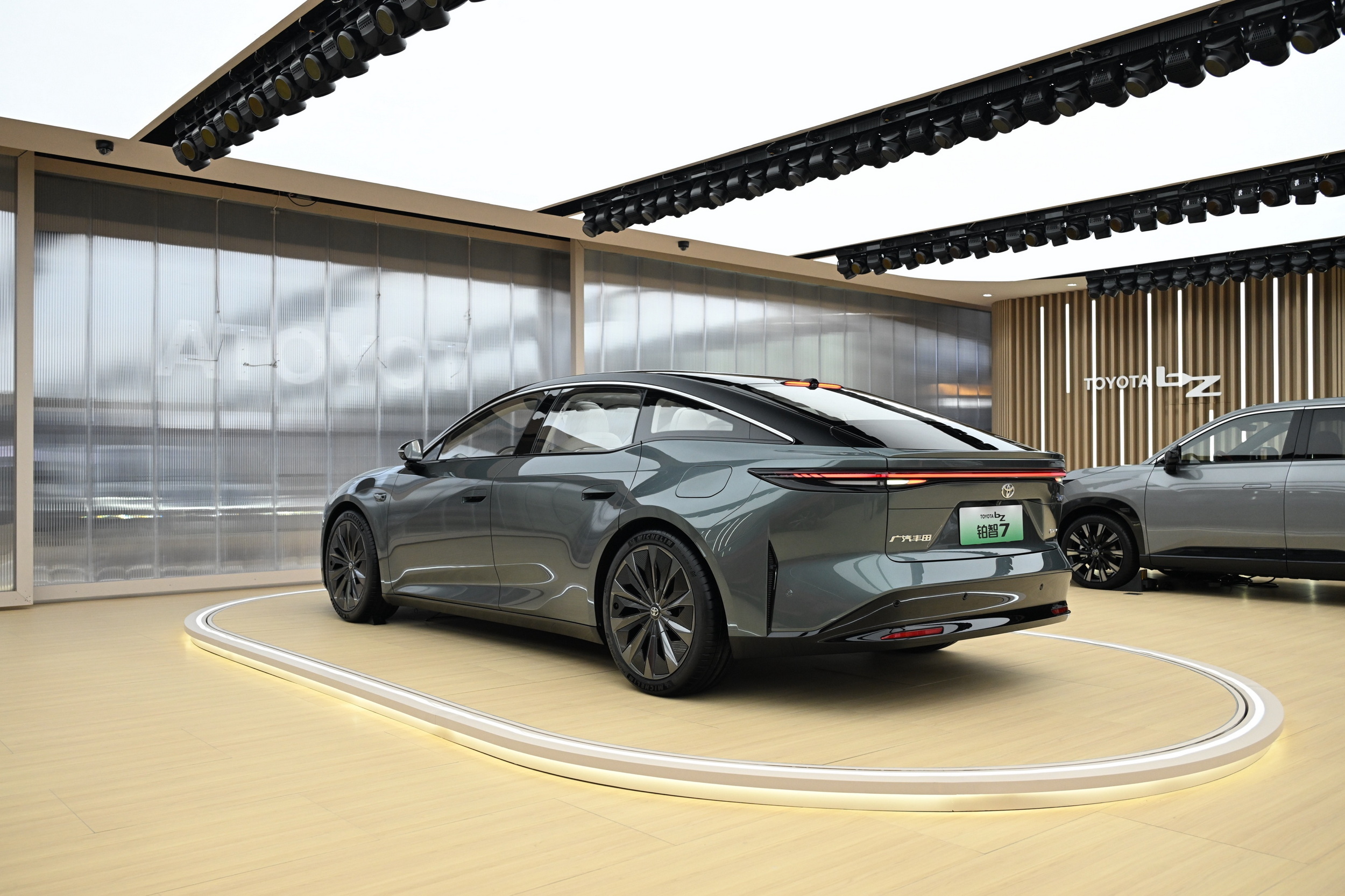Toyota’s New Electric Flagship Sedan Takes A Shot At Tesla Model S ...